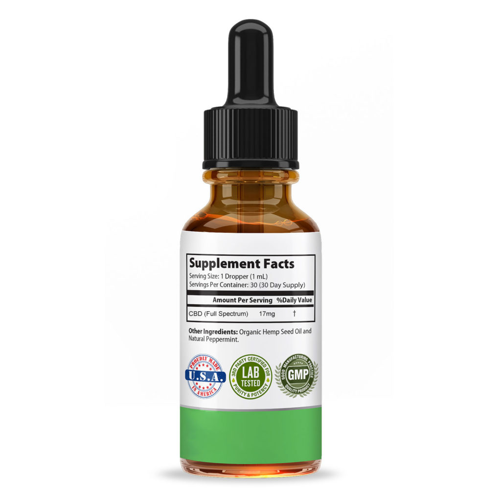 Full Spectrum CBD Oil 500MG - CBD Refinery